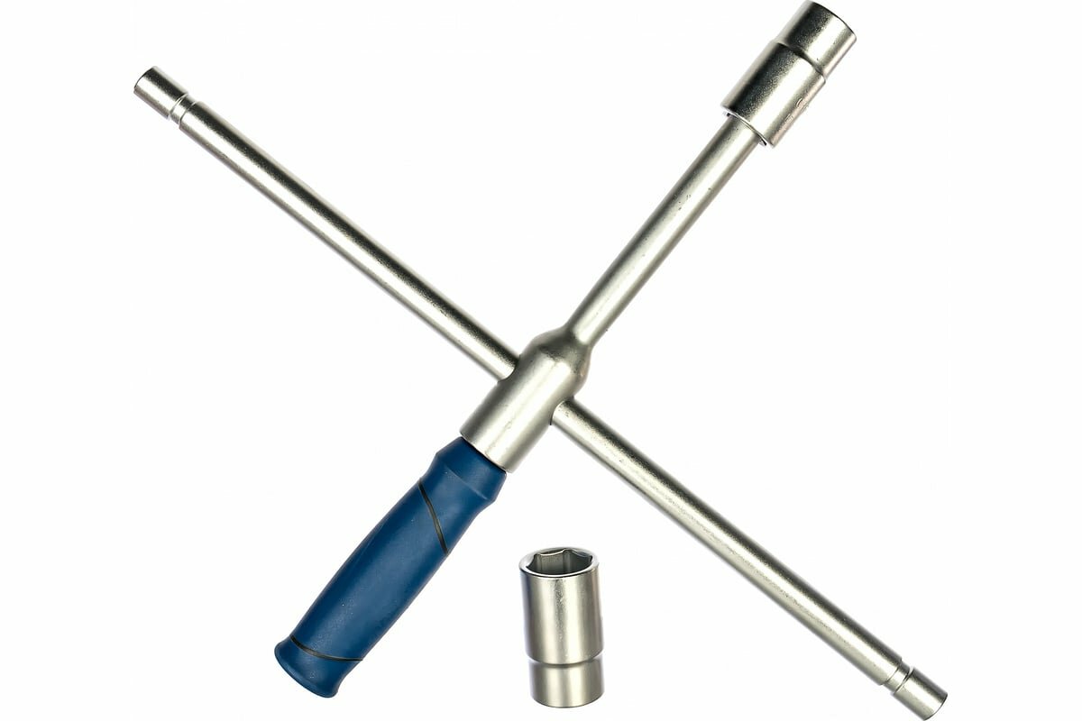 Кобальт складной баллонный ключ 17/19/21/23 мм 1/2 CR-V чехол 242-618 для гаража