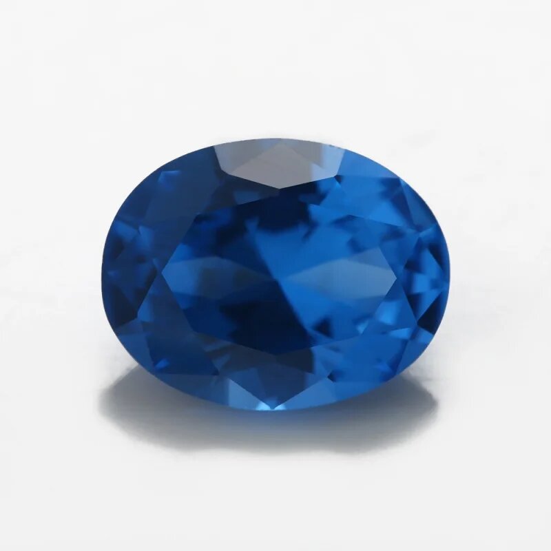 Размер 3x5мм ~ 10x12 мм 106 #109 #120 #114 #113 #112 # синий камень овальной огранки синтетические шпинельные камни драгоценный камень для изготовления ювелирных изделий
