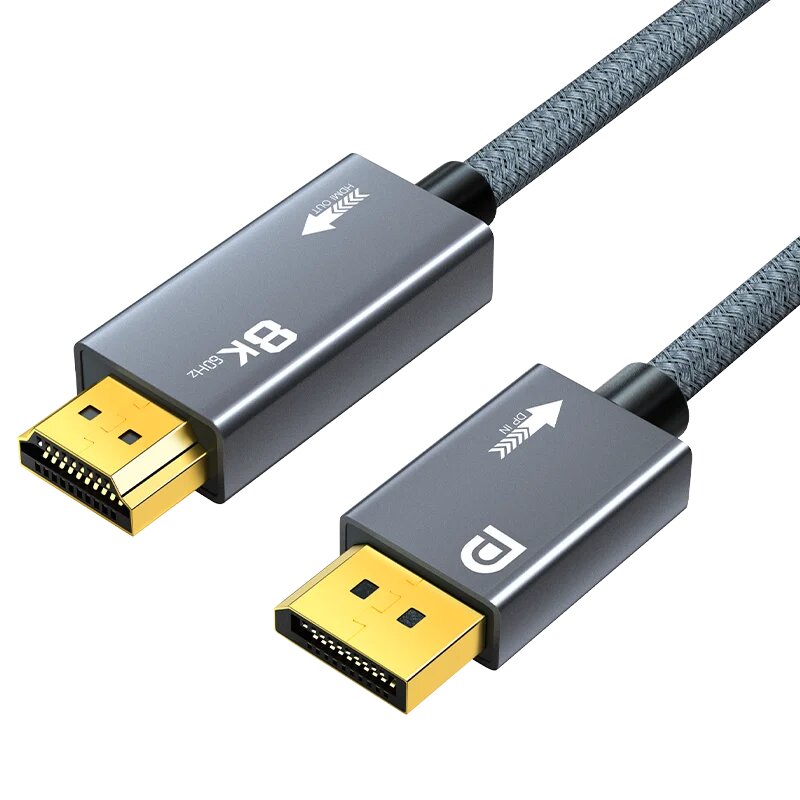 Активный кабель DisplayPort-HDMI 8K 2м 2 м