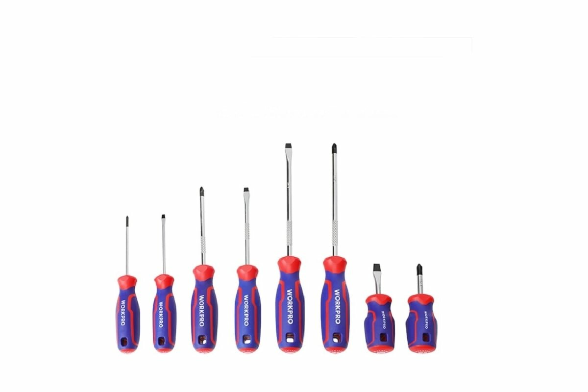 WORKPRO Набор отверток CR-V (8 шт) WP200505