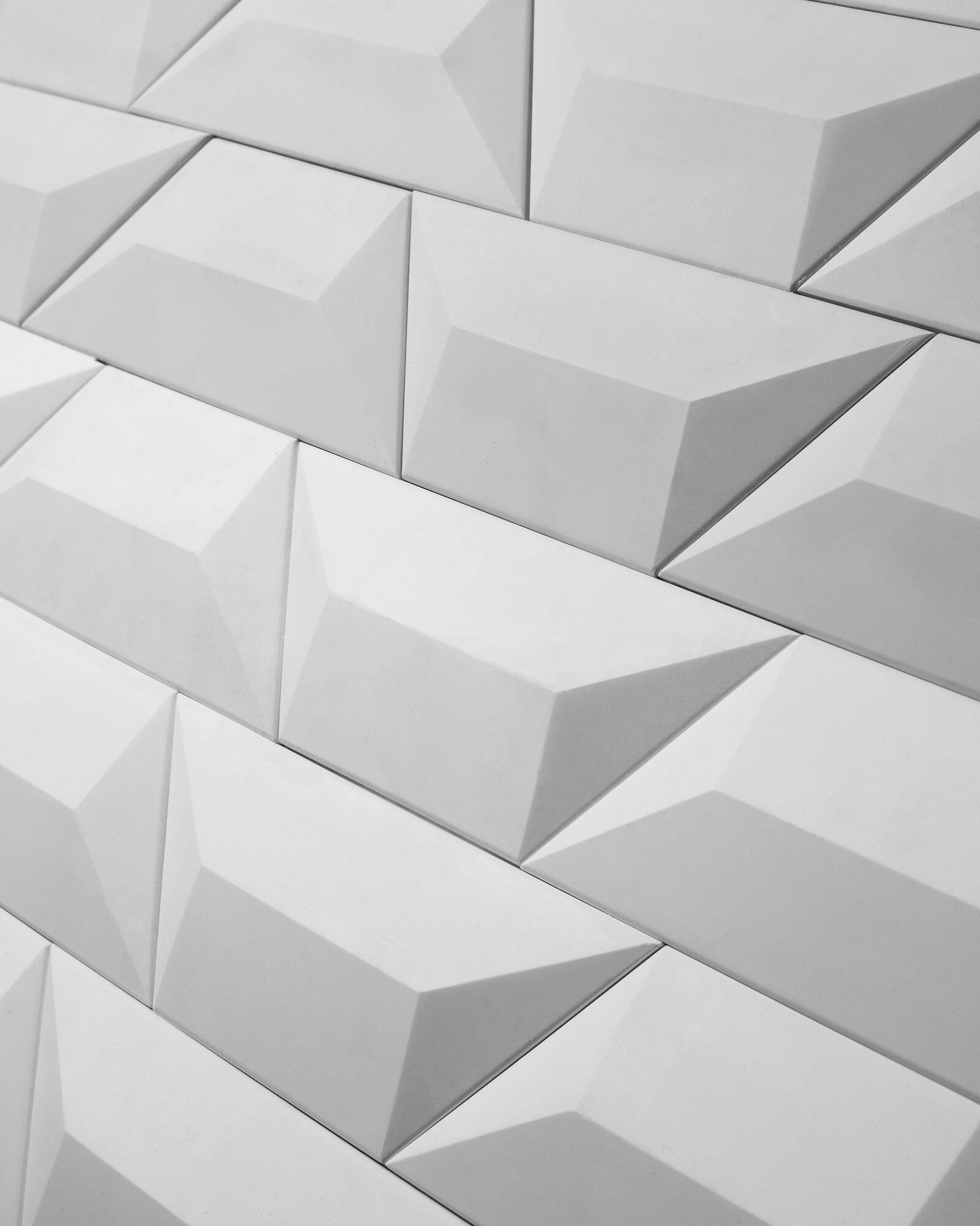 Модульная гипсовая панель инкора-декор Тетра 0,36 м2 белая 18 шт 25х10,7см