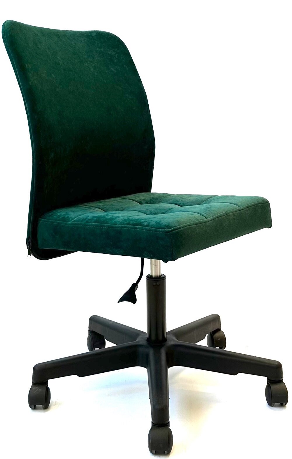 Детское компьютерное кресло StylChairs Оскар, обивка велюр, цвет зелёный