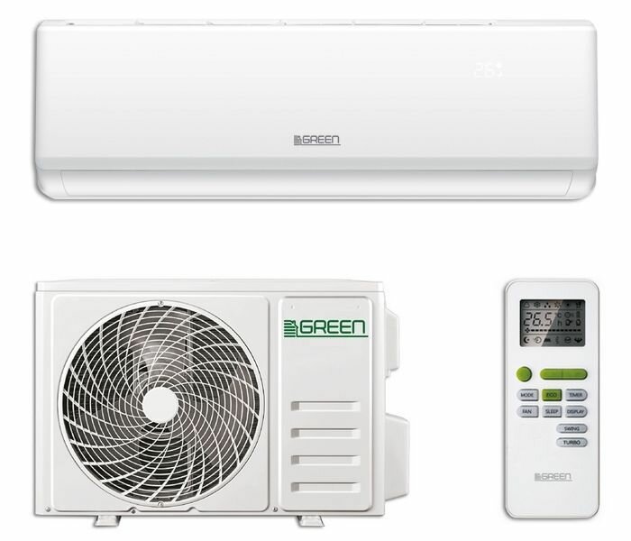 Сплит система GREEN TSI-24HRSY2 / TSO-24HRSY2 комплект для 70 м