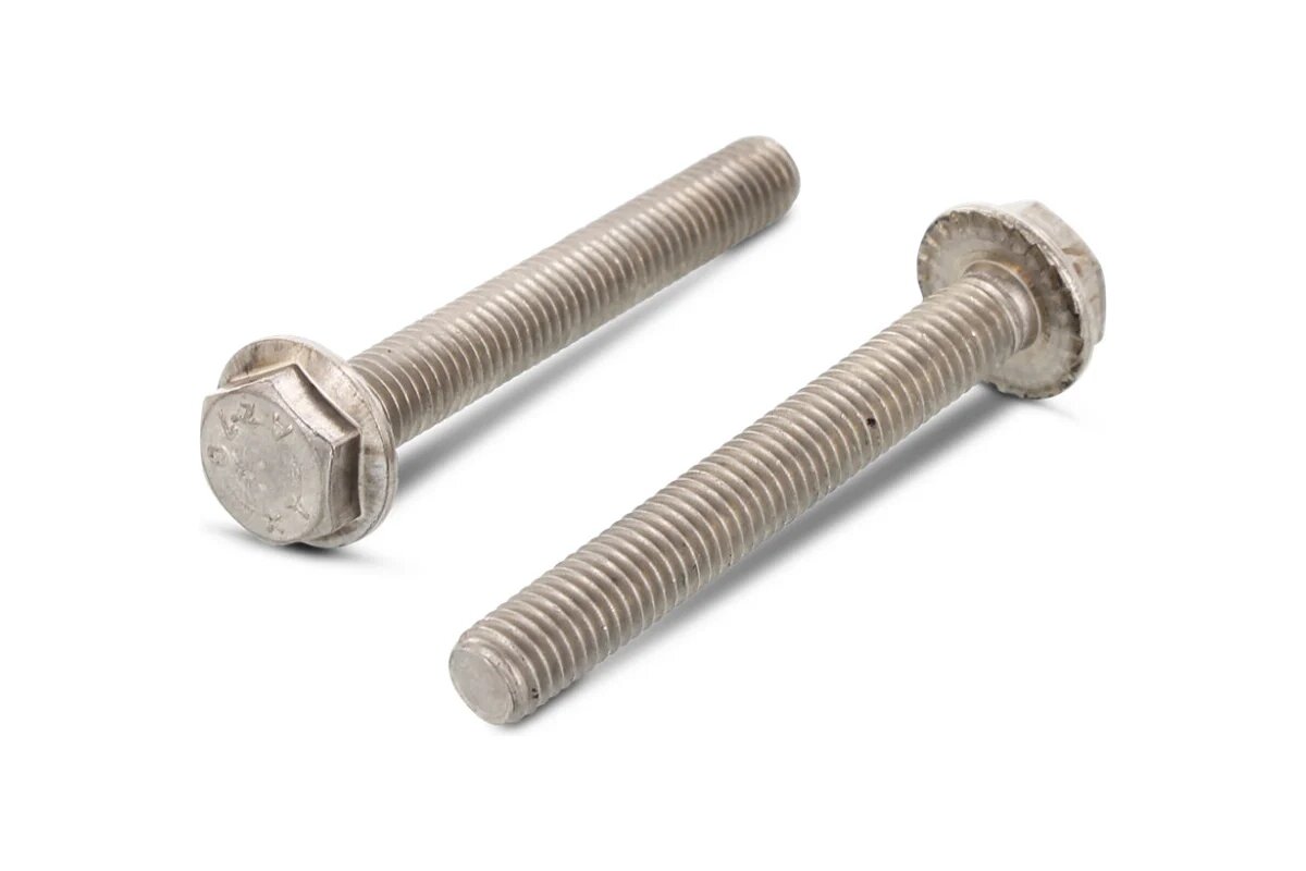 Metiz-A2 DIN 6921 M10x35 болт с шестигранной головкой и фланцем, зазубрины 2 шт