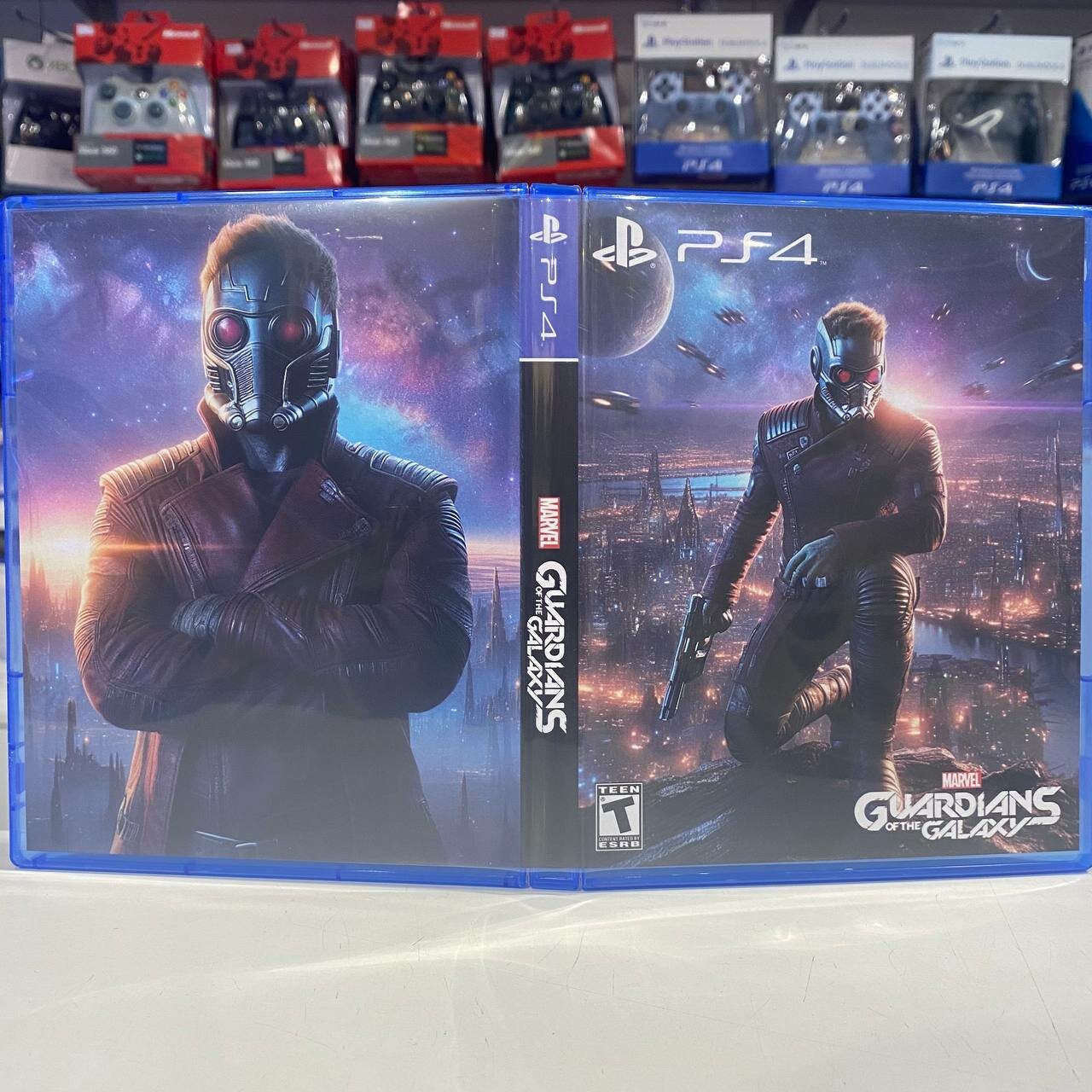 Эксклюзивная обложка PS4 для Marvel’s Guardians of the Galaxy/ Cтражи Галактики №27