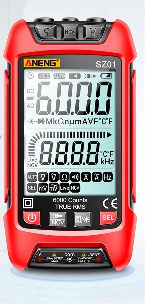 Цифровой мультиметр Aneng SZ01.