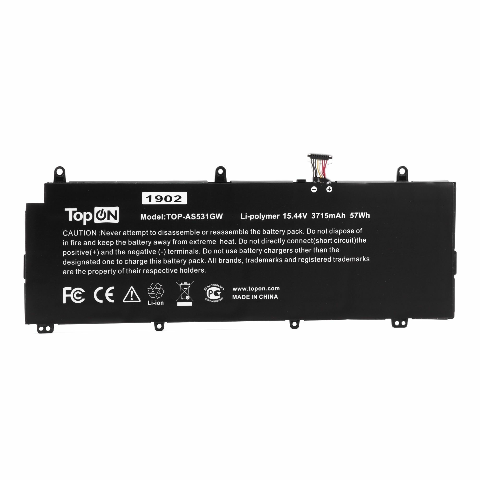 Аккумулятор для ноутбука Asus GX531GV (15,44В, 3715мАч). PN: C41N1828