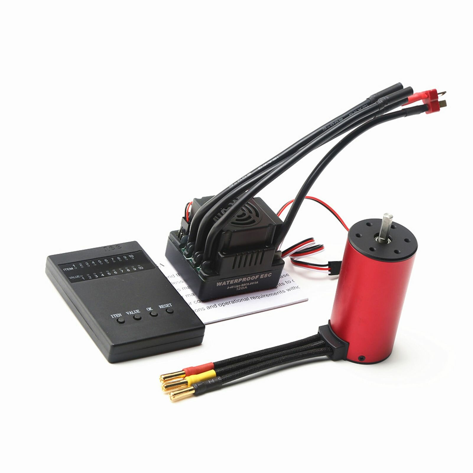 S3670 2150KV Бесщеточный двигатель Бессенсорный водонепроницаемый двигатель, Techshow D+F
