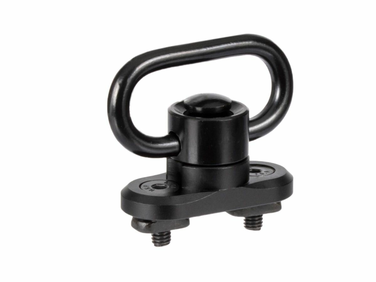 Антабка ShotTime быстросъёмная QD, на M-LOK, для ремня 32мм, чёрная