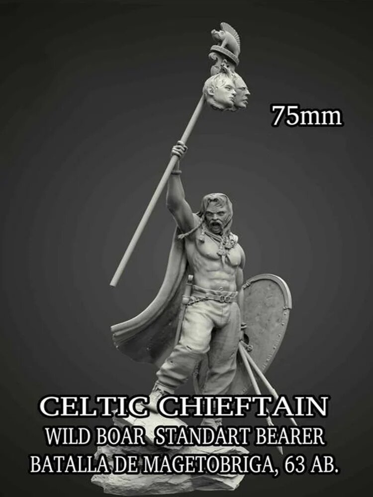 Статуэтка KIMERA 1/24 Рыцарь Фэнтези Смола 18+