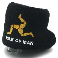 Черный чехол для бачка тормозной жидкости Isle of Man