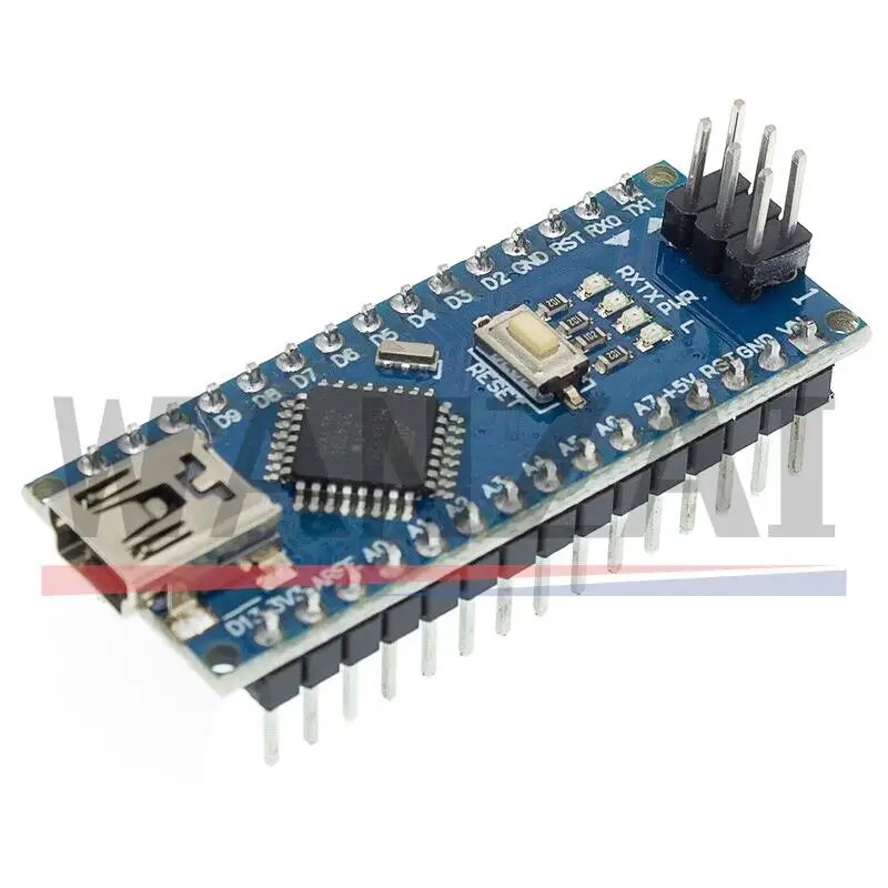 Nano 3.0 Mini Type-C Micro USB с загрузчиком, совместимым Nano-контроллером для arduino CH340, USB-драйвер 16 МГц, ATMEGA328P/168P