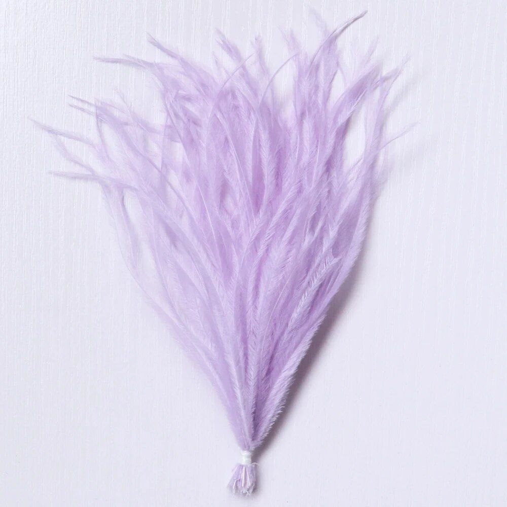 Перья страусиные, 100 шт, 10-15 см, Цвет: 21