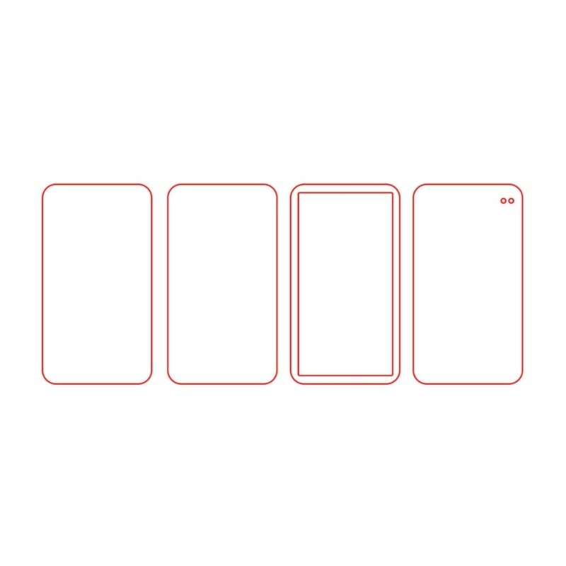 Прозрачный лист из зыбучих песков Акриловый лист-7 прямоугольников 13*7,5 СМ