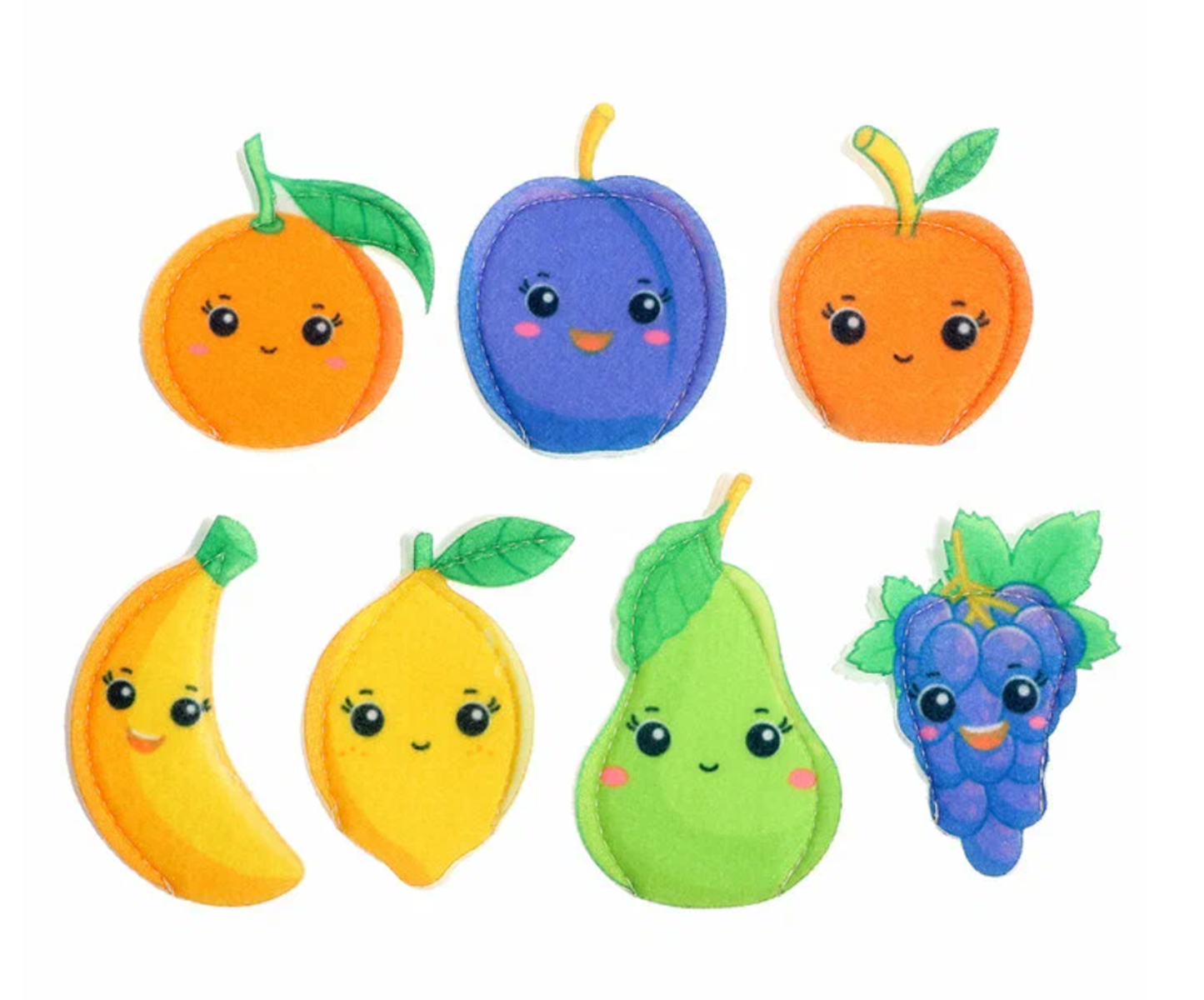 Пальчиковый театр LipLip Фрукты, фетр, 7 дет. LIP1378