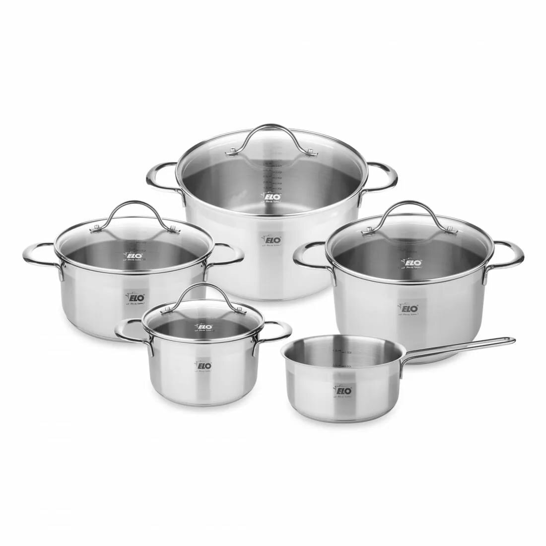 Набор посуды из нержавеющей стали Top Collection, 5 предметов, ELO, Германия, 42505