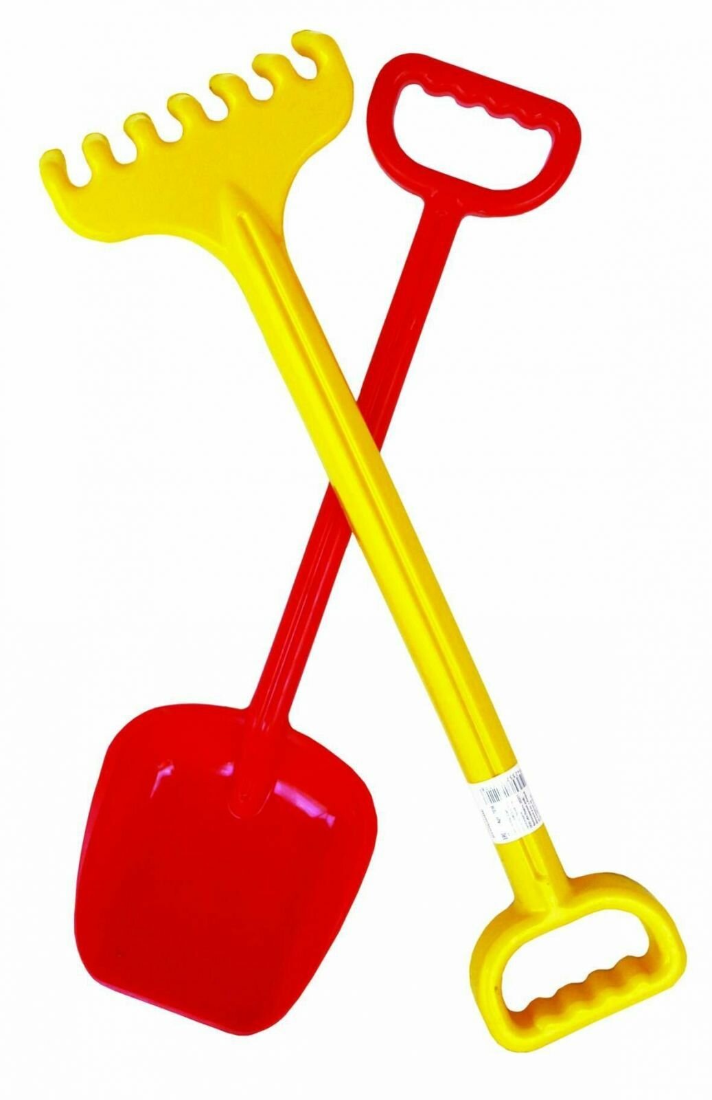 Песочный набор Юг-Пласт Лопата, грабли, пластик