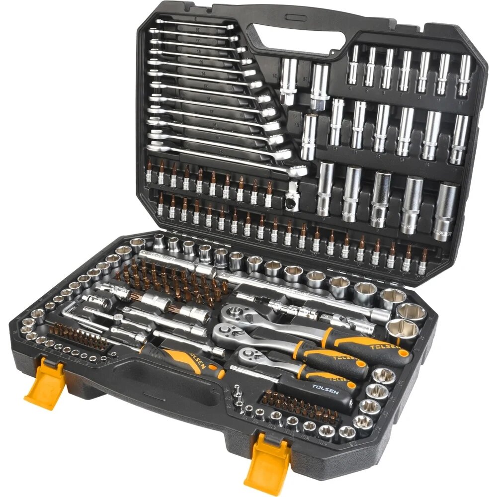 Универсальный набор инструментов TOLSEN 216 предметов 15147