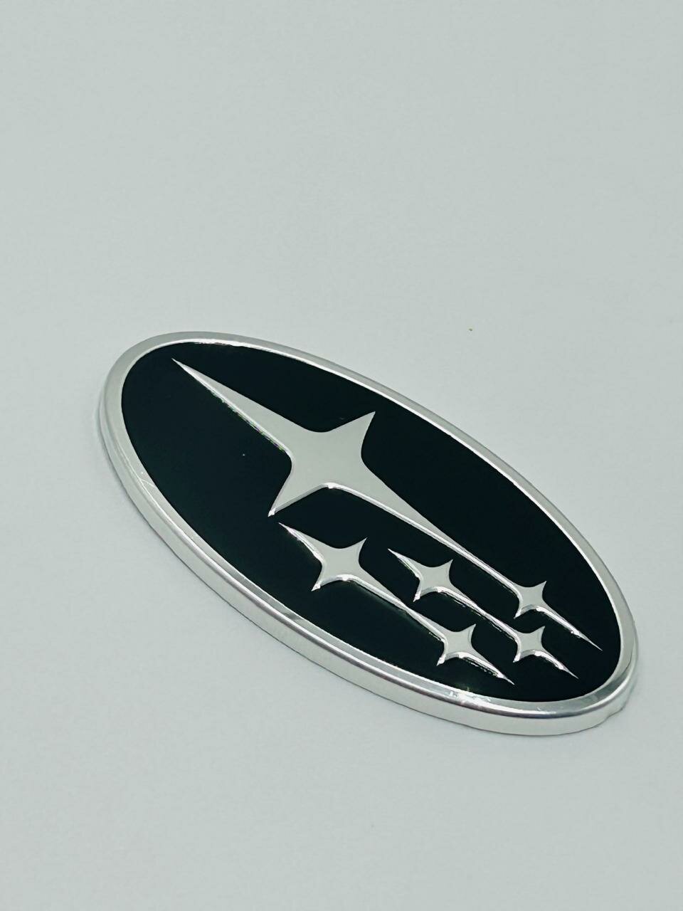 Эмблема Наклейка Subaru на руль 60x33 мм