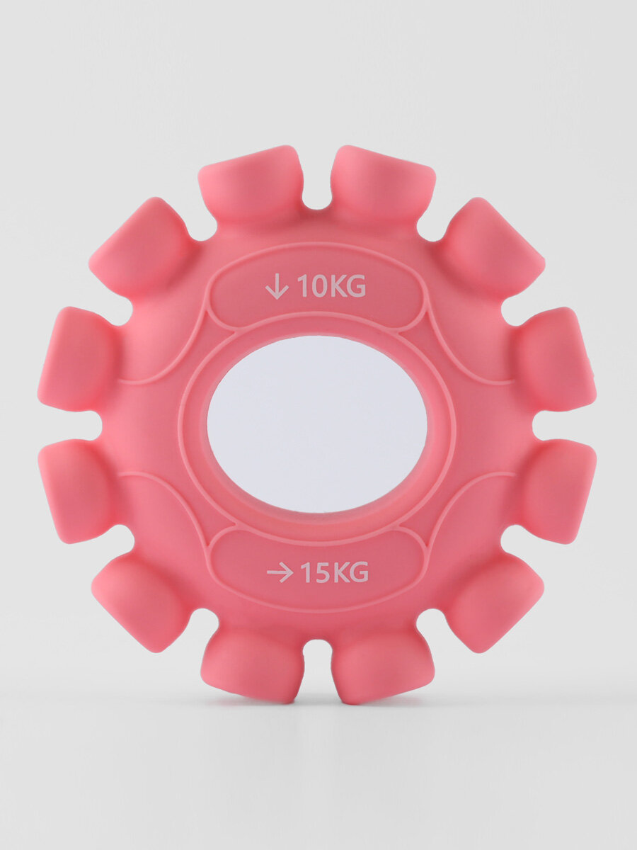 Эспандер кистевой с двумя нагрузками Hardcore Training 10-15 кг Pink