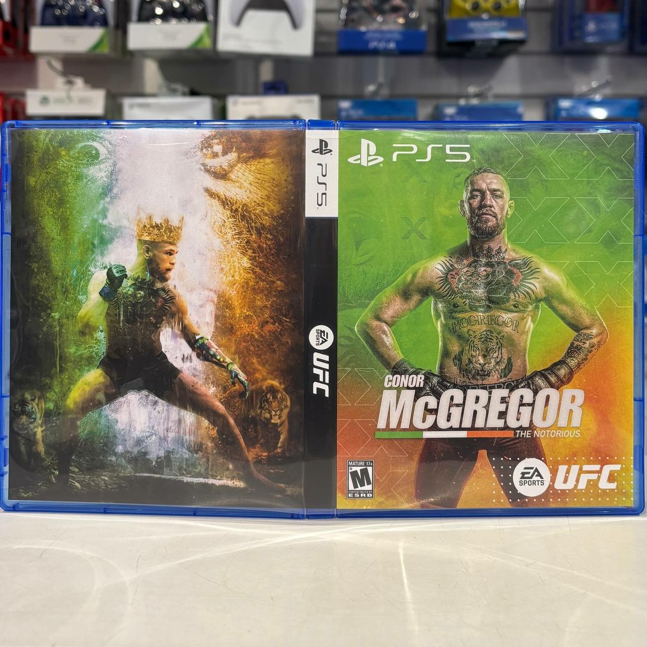 Игра "UFC" PS5 - Кастомная обложка для диска №7