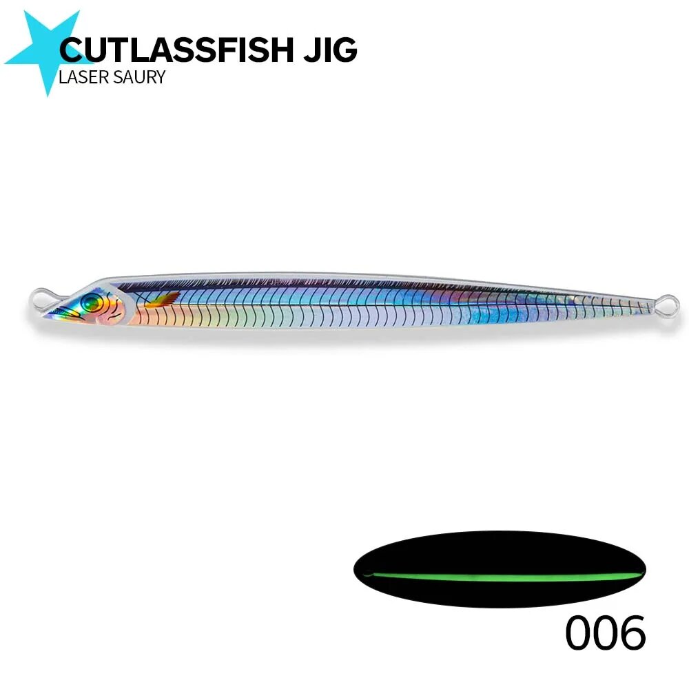 Hunthouse Cutlassfish Jig, 006, 40-180г