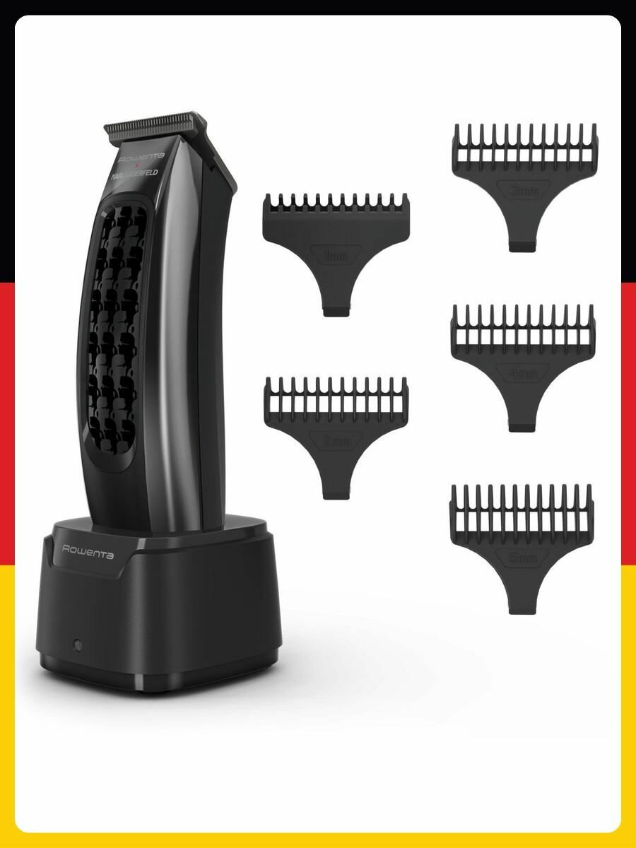 Триммер для бороды и усов Rowenta x KARL LAGERFELD TN185LE0 Barber Experience