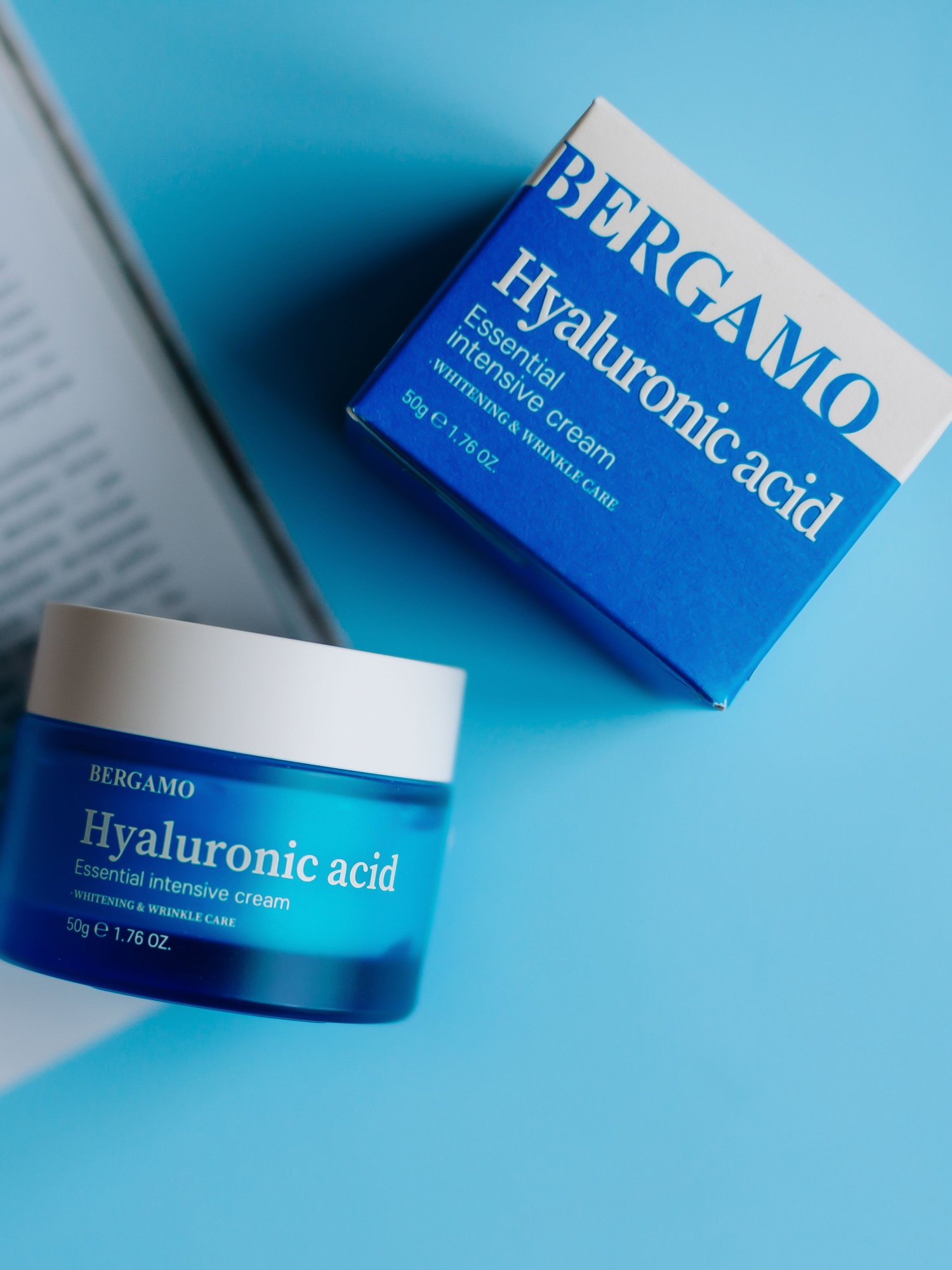 Bergamo крем с гиалуроновой кислотой Hyaluronic Acid Essential Intensive Cream, 50 g Оригинал.