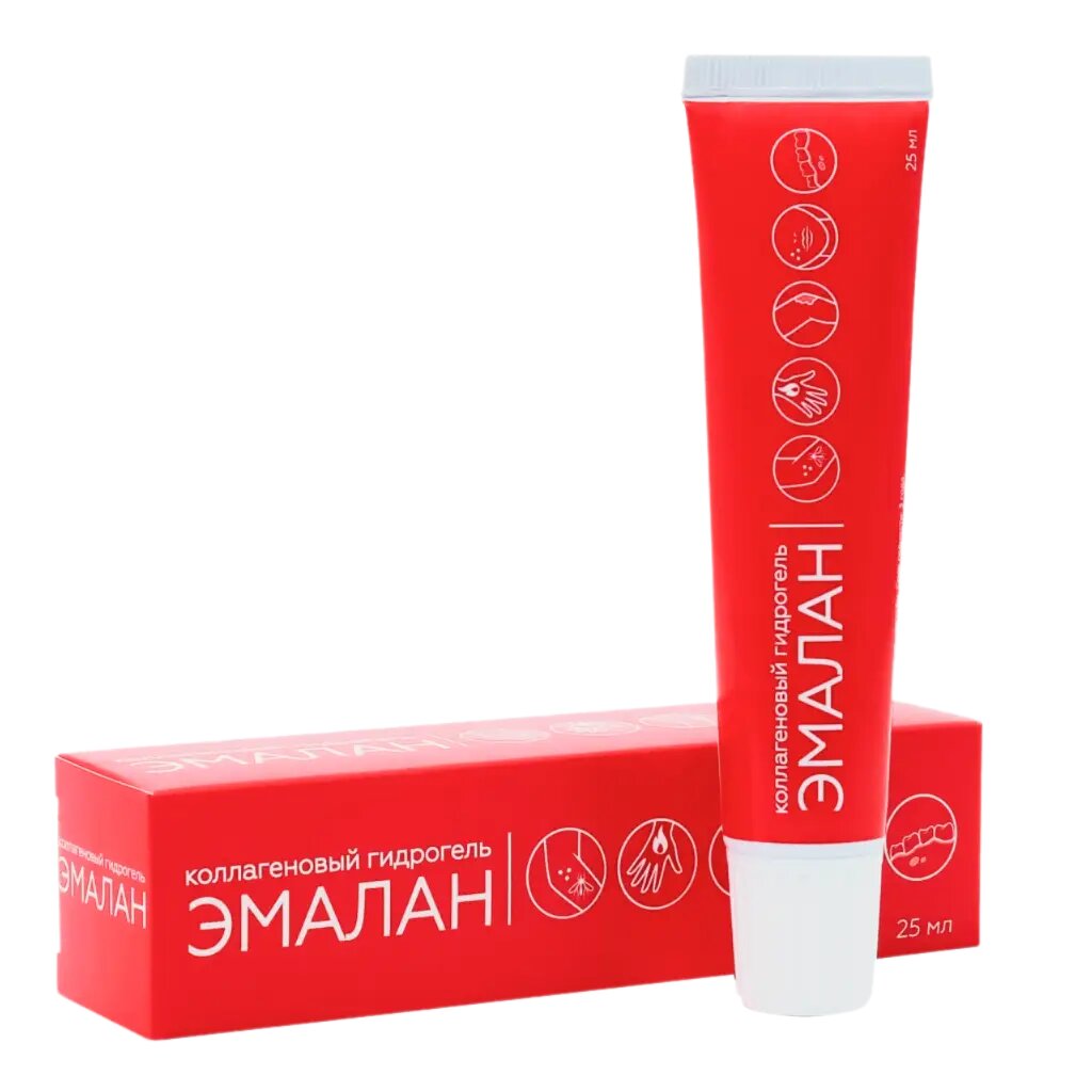 Эмалан коллагеновый гидрогель 25 мл 25 мл 1 шт