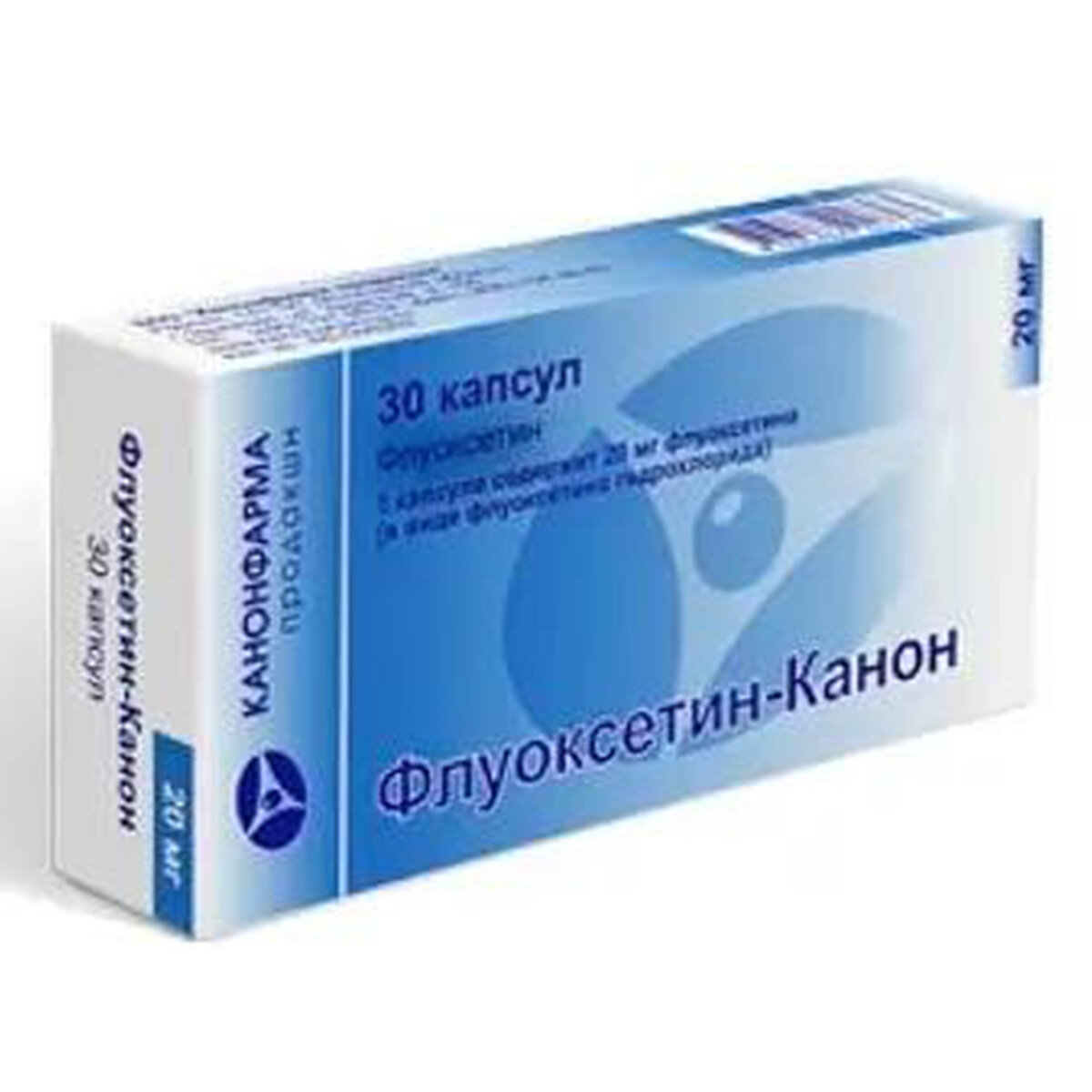 Флуоксетин-Канон, капсулы 20 мг, 30 шт.