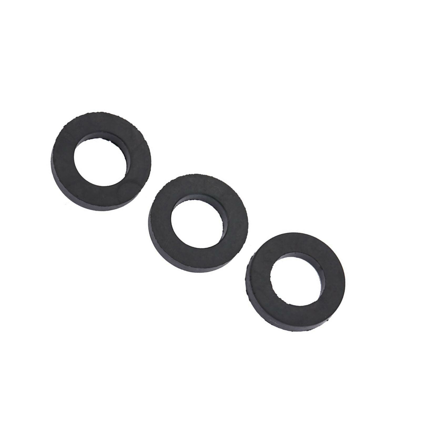 12 штук Пластмассовые Кольца Д Для Душевой Кран (1/2, 3/4, 1 дюйм, черный, резина, внешний диаметр 20мм/25мм/30мм, внутренний диаметр 12мм/16мм/20мм, вес 13-27г)