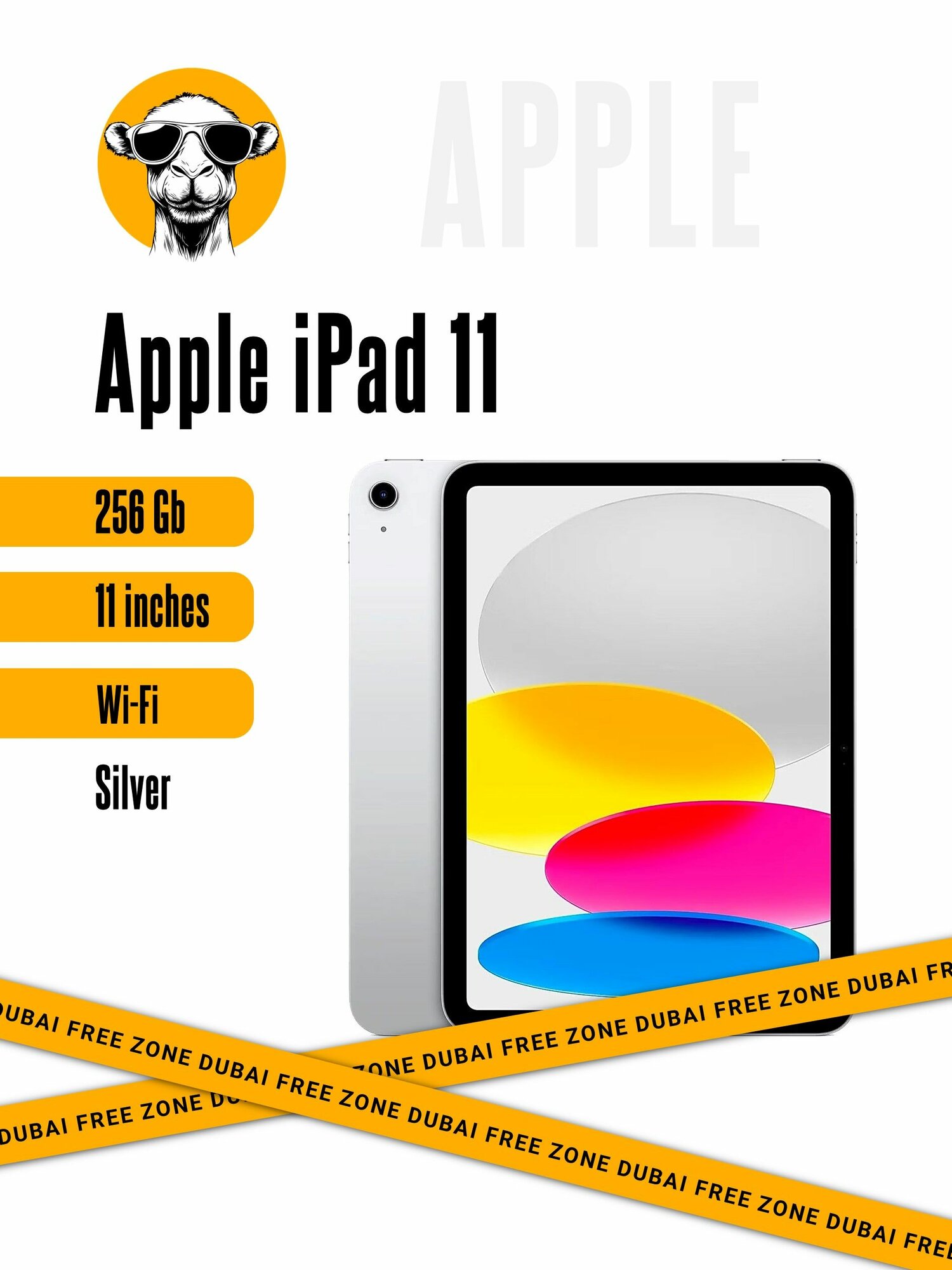 Планшет Apple iPad 11" 2025 6/256Gb Wi-Fi Silver/Серебристый
