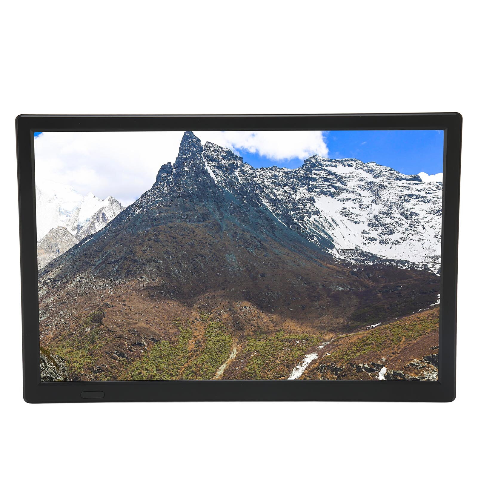 Портативный телевизор, 16-дюймовый высокочувствительный тюнер, перезаряжаемый светодиодный цифровой телевизор с подставкой для уличного использования, вилка европейского стандарта, 100 240 В