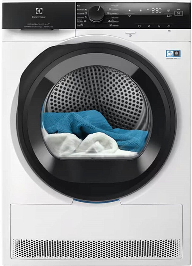 Сушильная машина Electrolux EW8D495MC с тепловым насосом, 12 режимов сушки