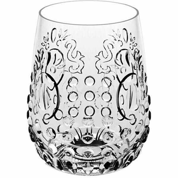 Олд фэшн (стакан) «Барокко», 1 шт, стекло, 490 мл, прозрачный (Borgonovo)