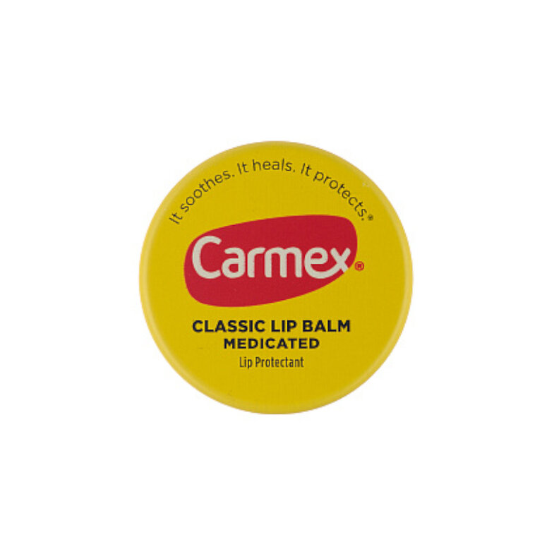 Carmex Classic Lip Balm Medicated Бальзам для губ классический, баночка в блистере