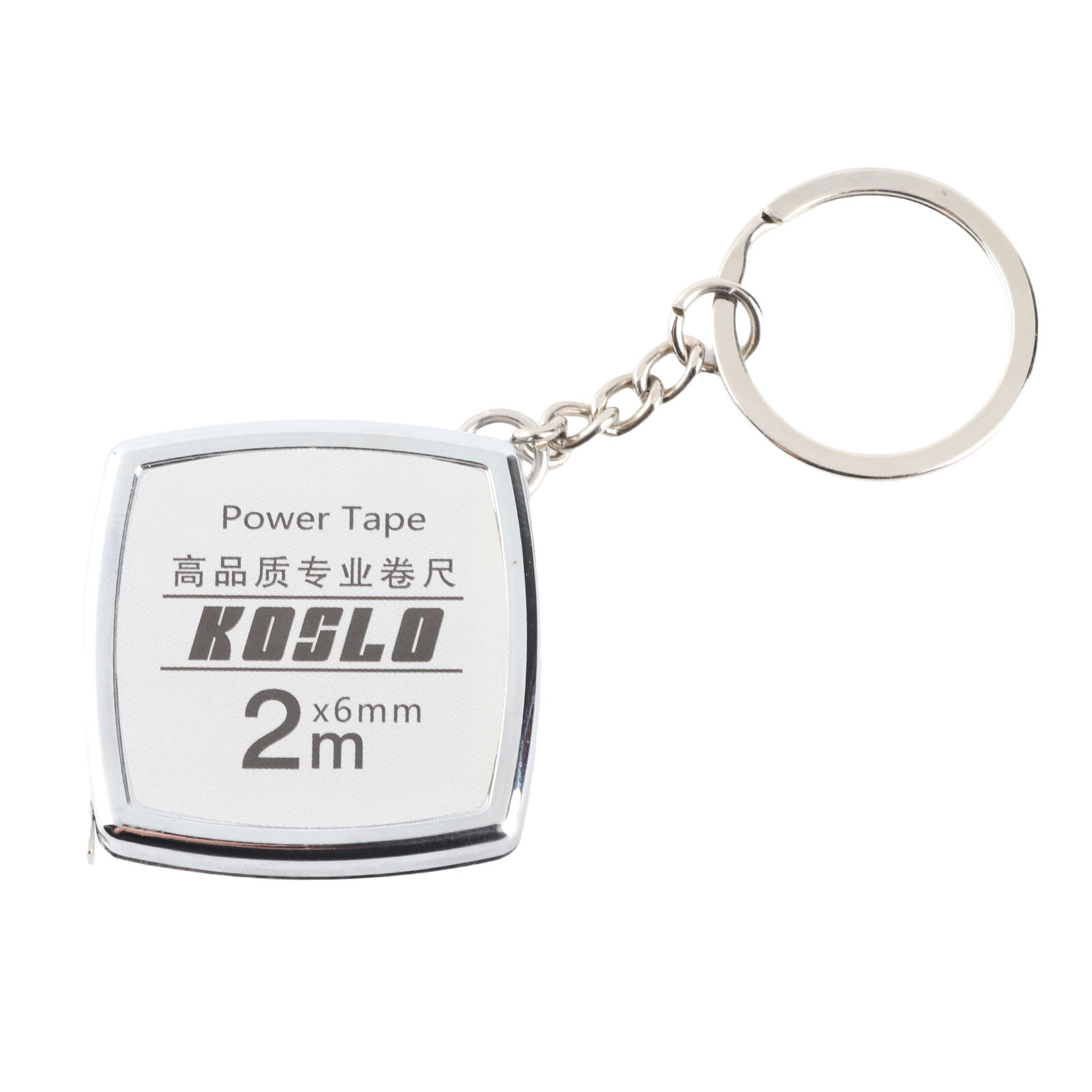 Мини-рулетка с брелком, стальная выдвижная лента, портативная измерительная лента 2 метра