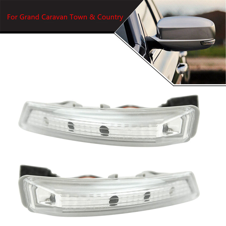 2x Зеркальных Светодиодных Указателя Поворота Для Chrysler Town & Country Dodge Grand Caravan