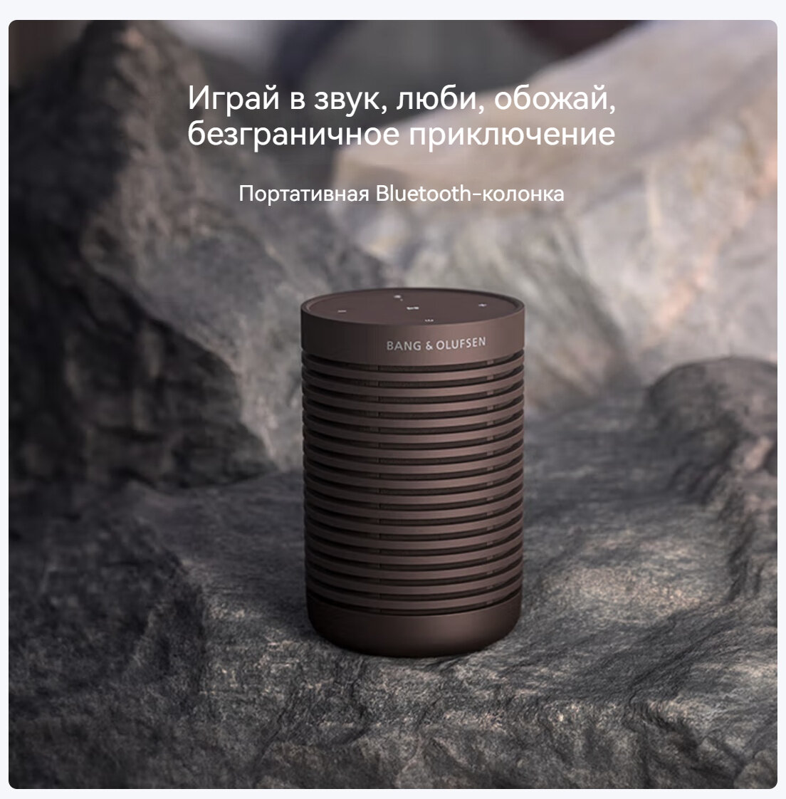 Портативная акустика Bang & Olufsen Beosound Explore , 60 Вт, chestnut