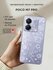 Чехол на Poco M7 Pro / Поко М7 Про с принтом "Космическая вселенная", прозрачный