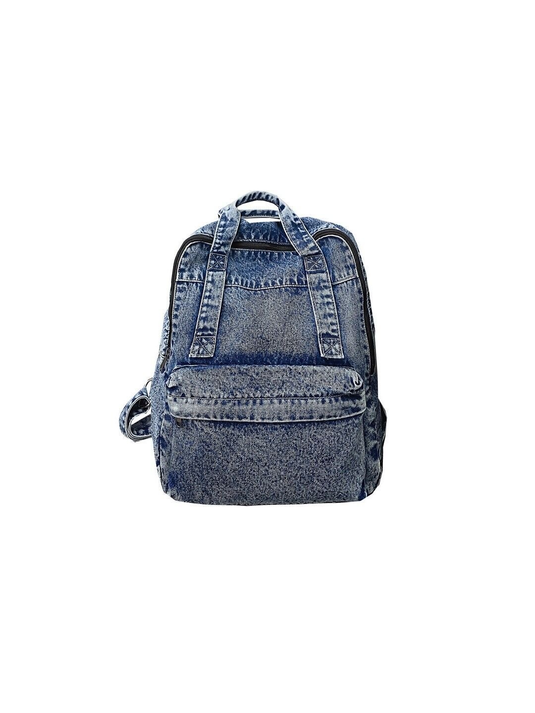 Рюкзак Bag&You джинсовый городской "Джинса", цвет синий 20 л