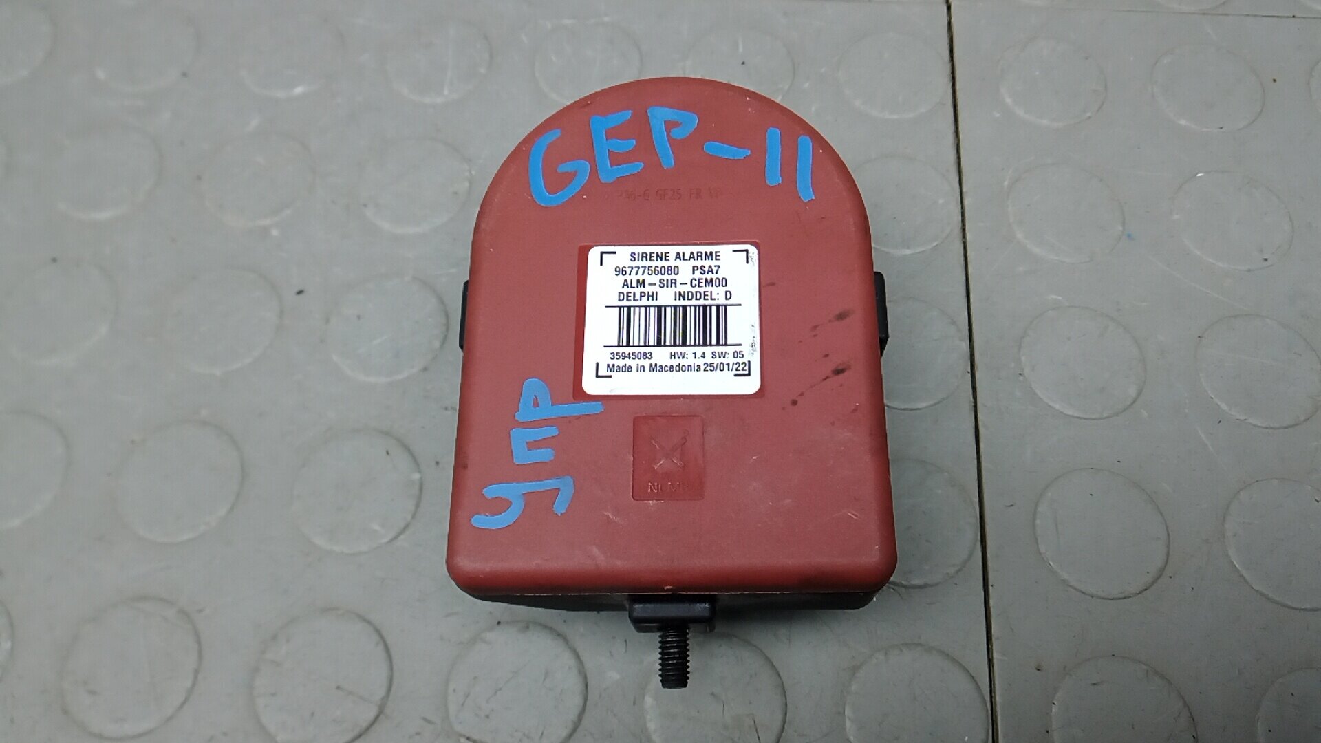 Блок управления CITROEN C5 AIRCROSS, Номер 9677756080