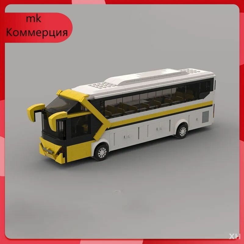 Городской автобус, бестселлер среди детских конструкторов, 590 деталей