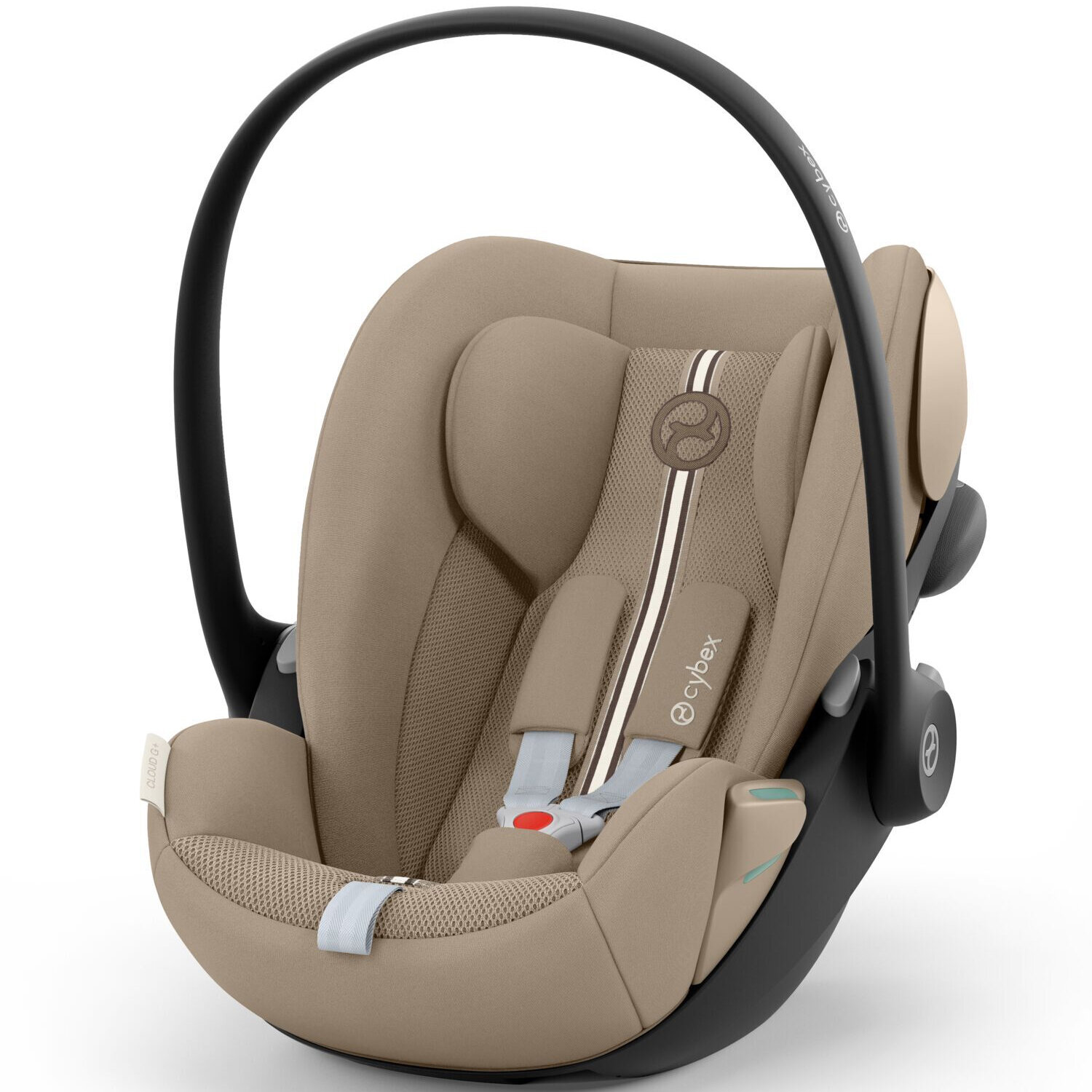 Автокресло 0+ CYBEX Cloud G i-Size Plus Almond Beige, с рождения до 13 кг, ростом до 87 см, бежевый