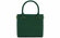 Сумка CHARLES & KEITH, фактура тиснение, темно-зеленый