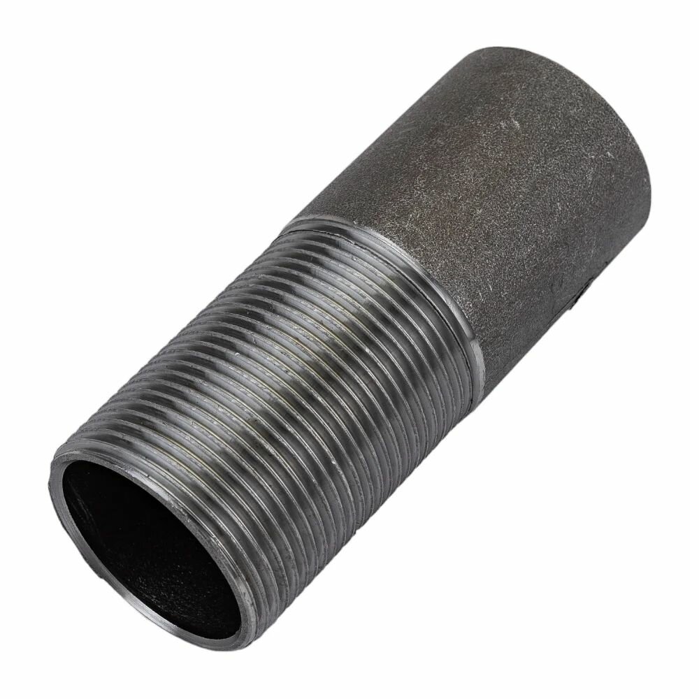 Сгон Rvc 08090, под приварку, черная сталь, резьба правая 1 1/4", 32 см