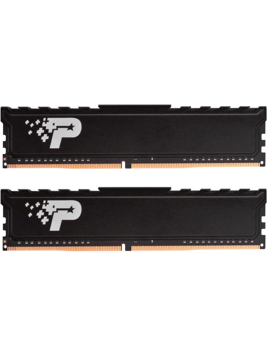 Память DDR4 2x16GB 3200MHz Patriot PSP432G3200KH1 Signature Premium RTL PC4-25600 CL22 DIMM 288-pin 1.2В kit dual rank с радиатором RTL