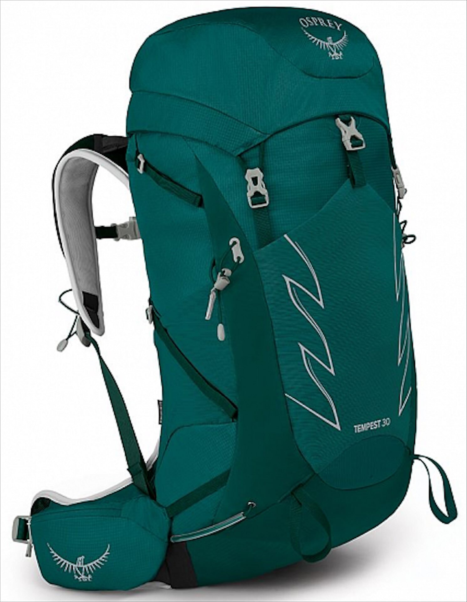 Рюкзак туристический Osprey Tempest 30 Jasper Green WXS/S Зеленый