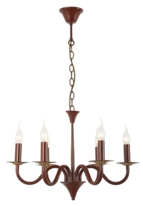 Люстра подвесная Arti Lampadari Pontone E 1.1.6 RED