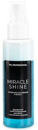 TNL, Спрей-кондиционер Miracle Shine 2 in 1, 100 мл